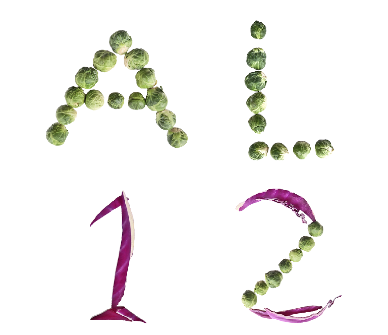 Food Font cabbagebrussel3 - Food Font