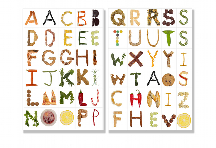 Food Font Holiday Food Font challenge! - Food Font
